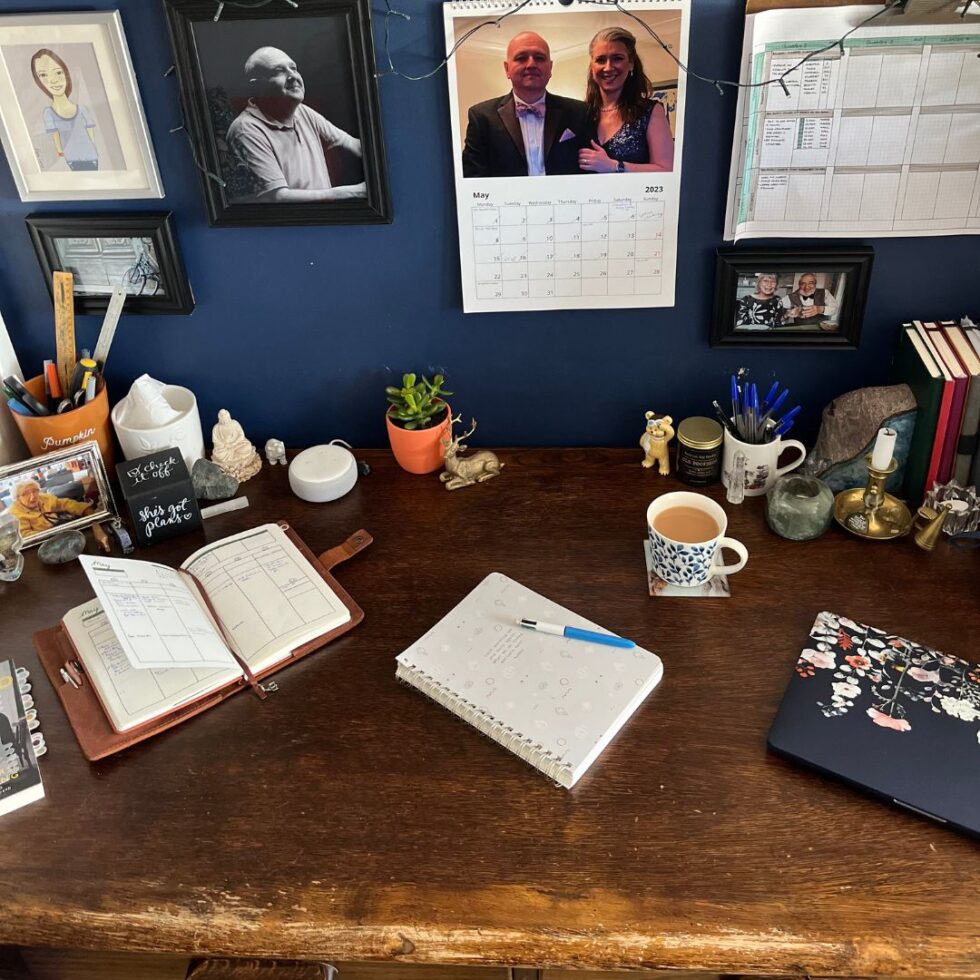 A tour of my writing desk - Kate Beddow